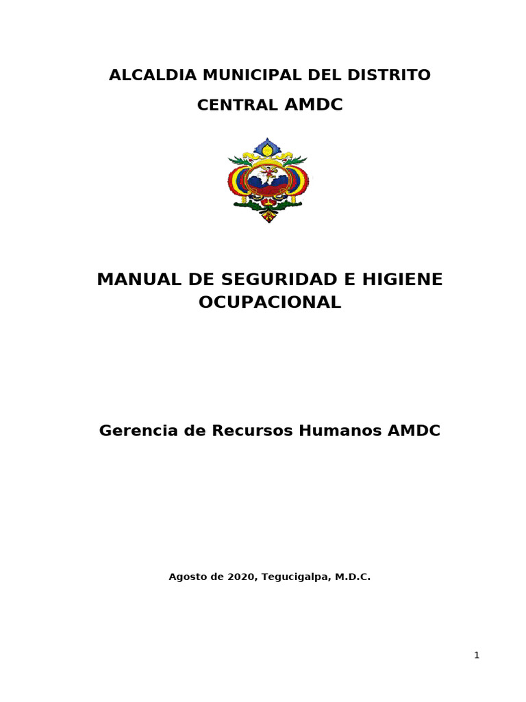 Manual Higiene Amdc | PDF