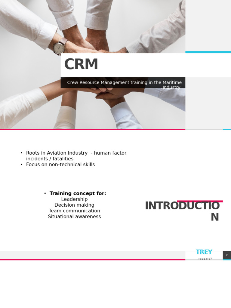 Crew Resource Management Training in The Maritime Industry | PDF