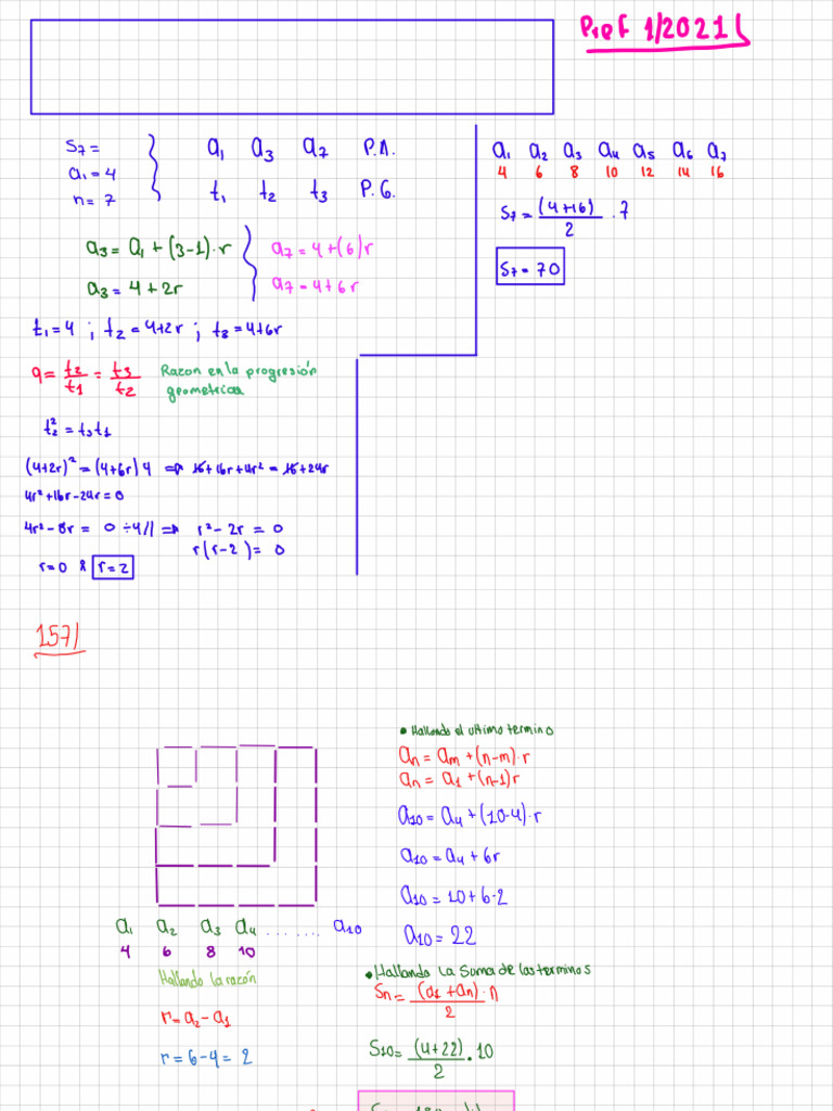 Progresiones 1 | PDF