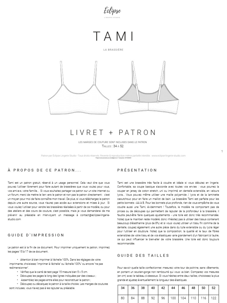 TAMI EclipseLingerieStudio | PDF