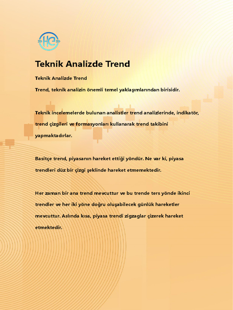 Teknik Analizde Trend | PDF