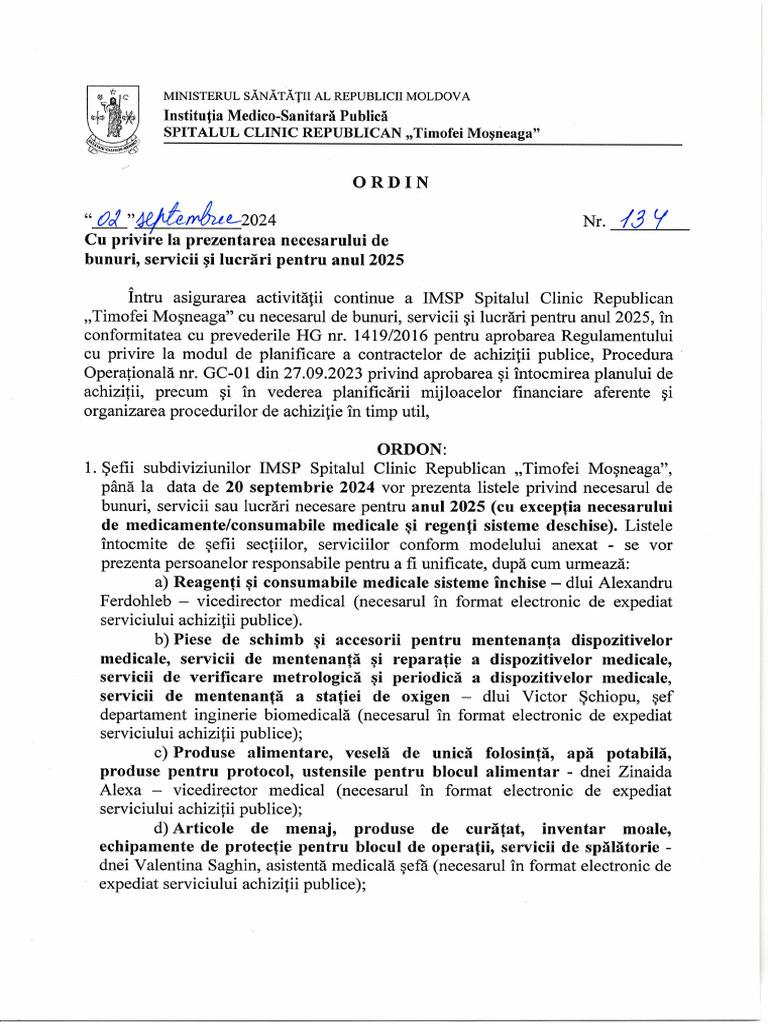 Ordin: V Lucriri A | PDF