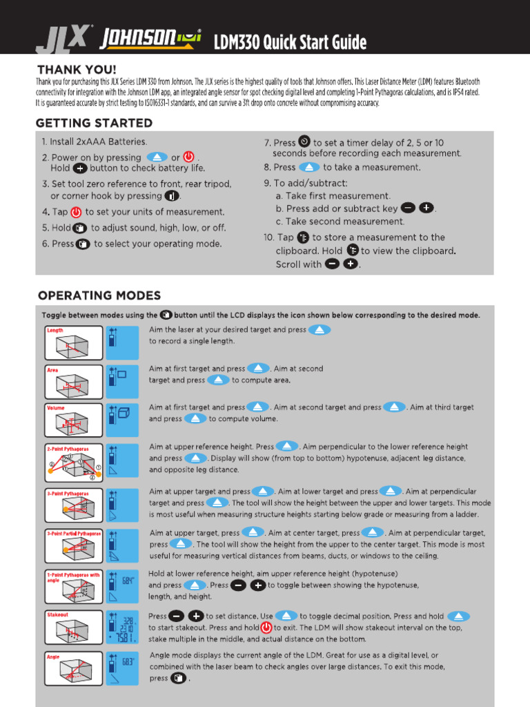 LDM330 Quick Start Guide | PDF