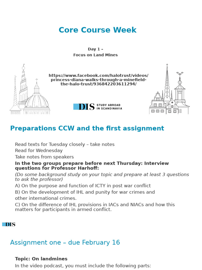 CCW Day 1-1 | PDF