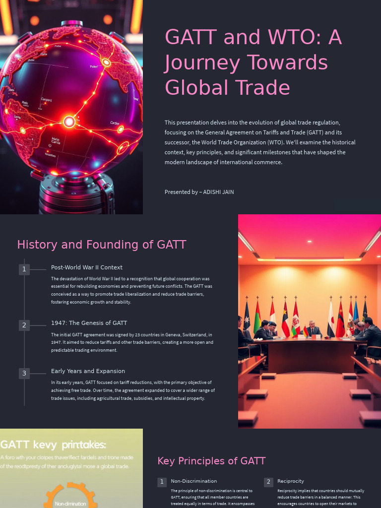 Gatt and Wto | PDF