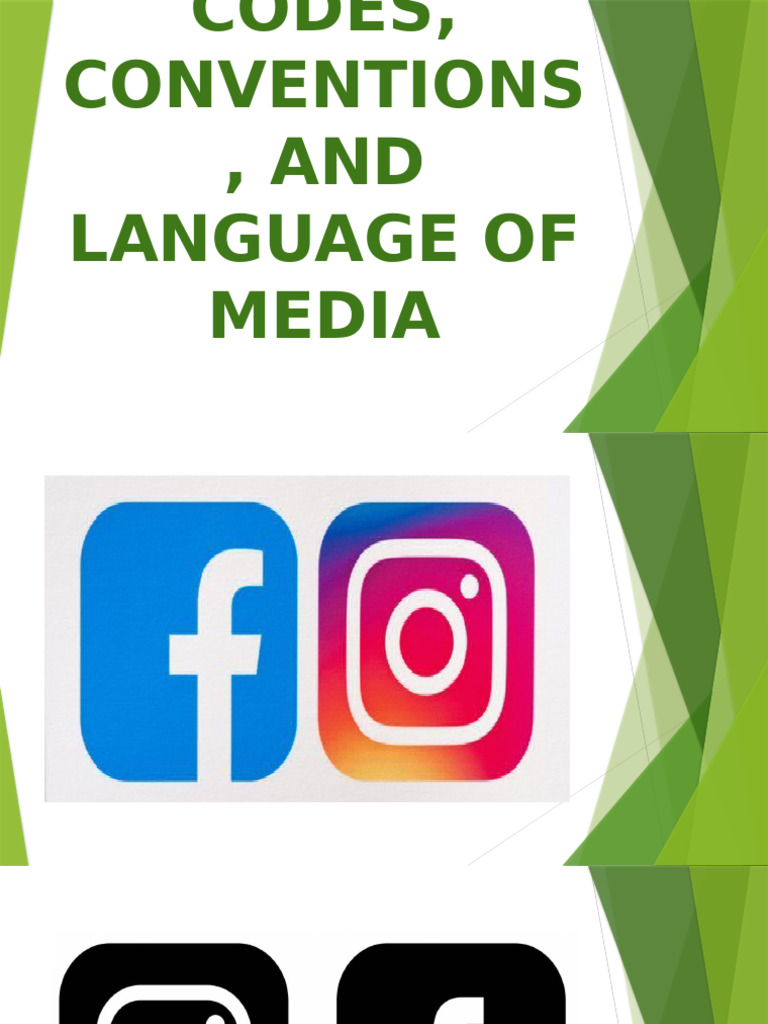 Codes Conventions and Language of Media | PDF