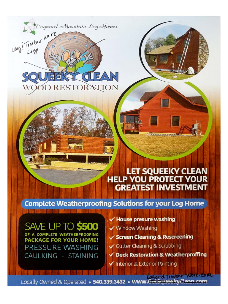 Log - TimberWorx Flyers As Squeeky Clean | PDF