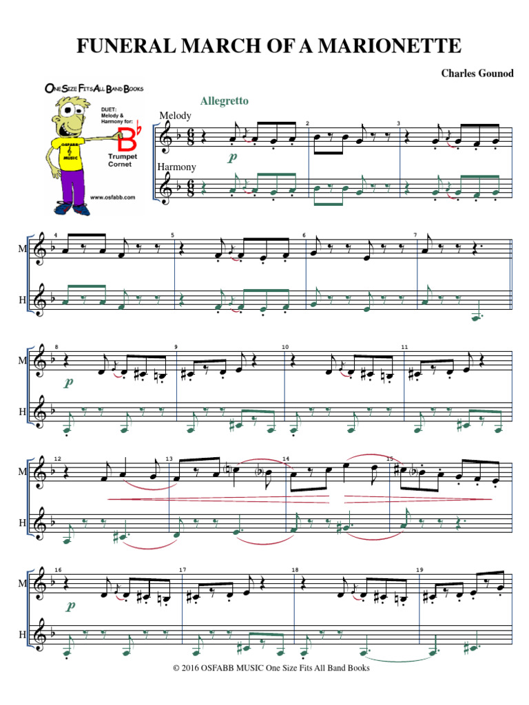 Funeral March Marionette TRPT | PDF
