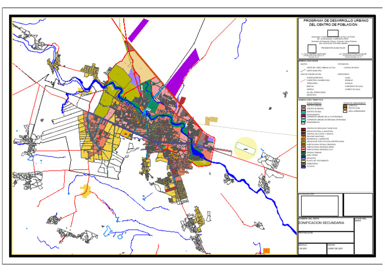 Zonificacion Secundaria Metropolitano 17 - 07-90X60 | PDF | Uso del ...