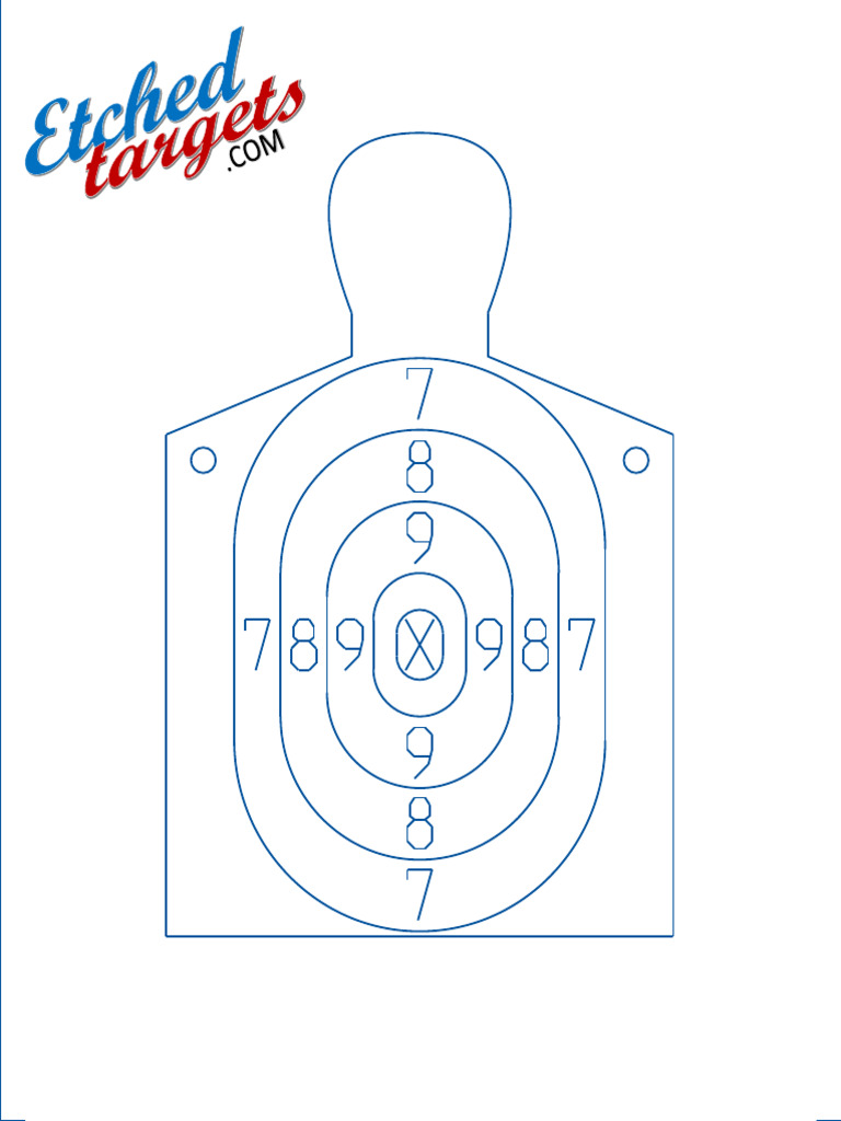 100 Yard B27 Target | PDF