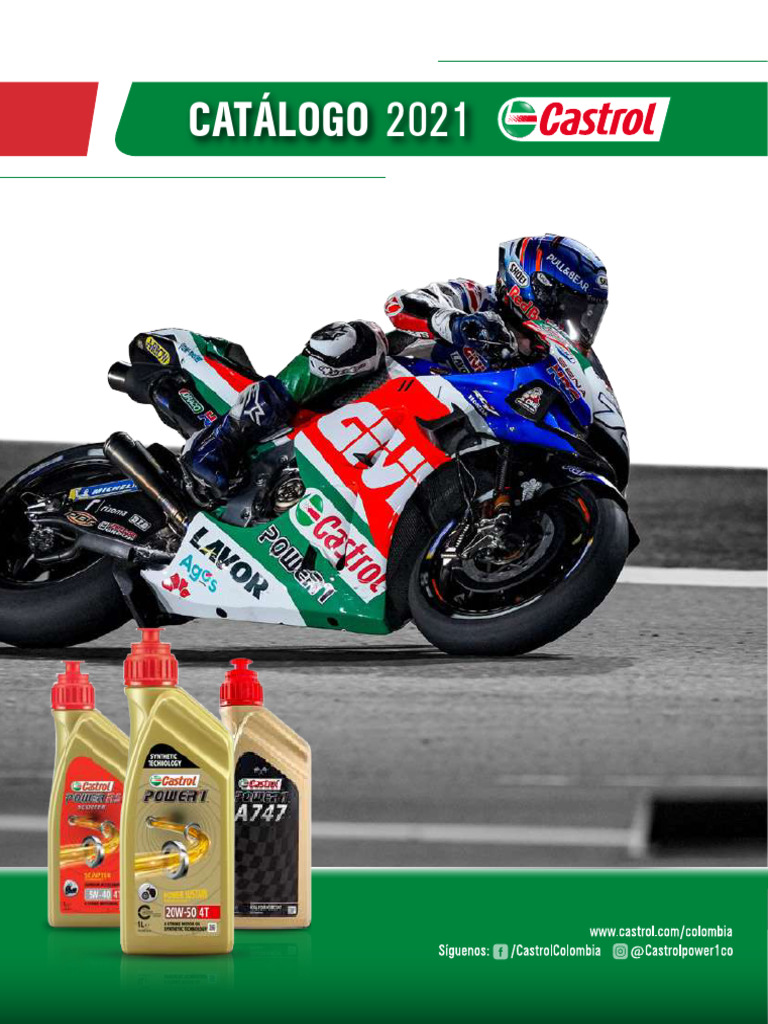 Catlogo Castrol 2021 | PDF