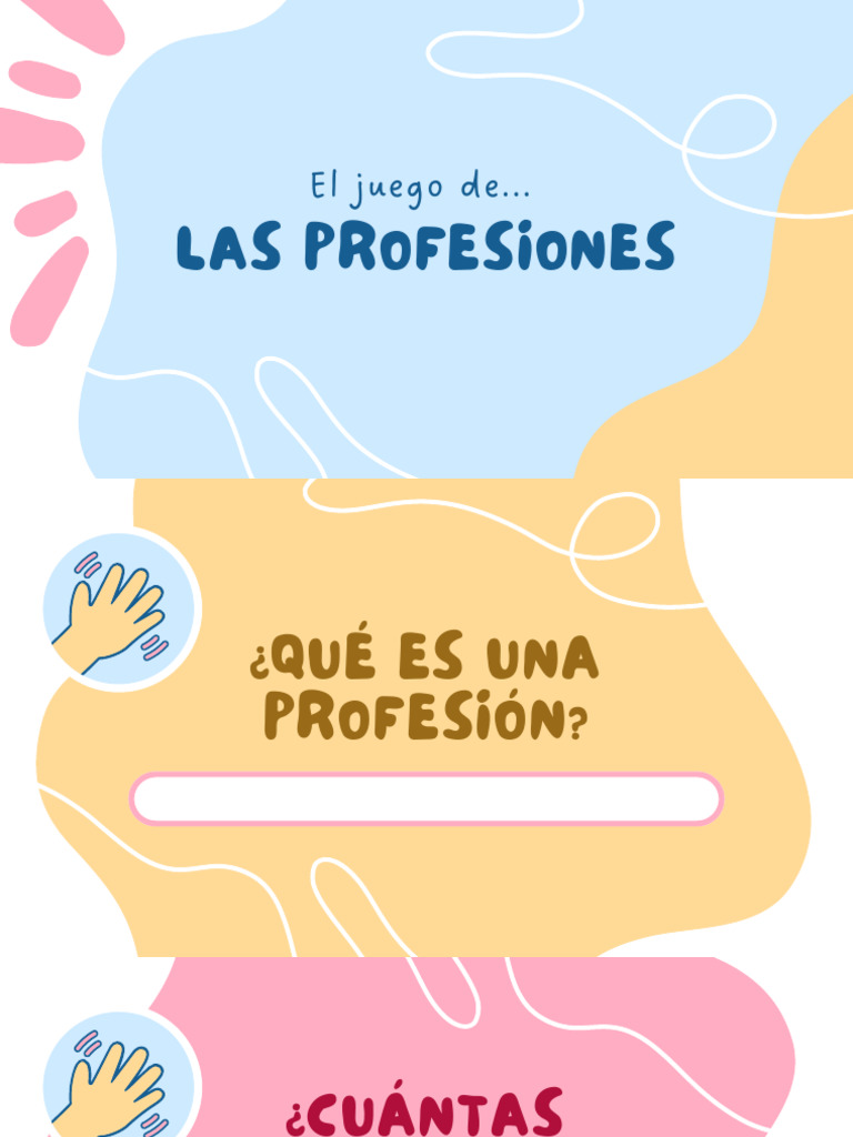 Explorando Profesiones para Niños | PDF | Juegos y actividades | Artes ...