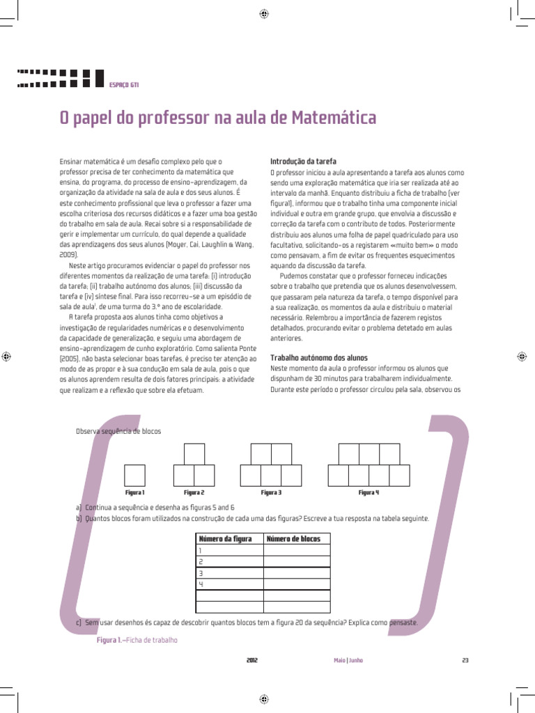 O+papel+do+professor | PDF
