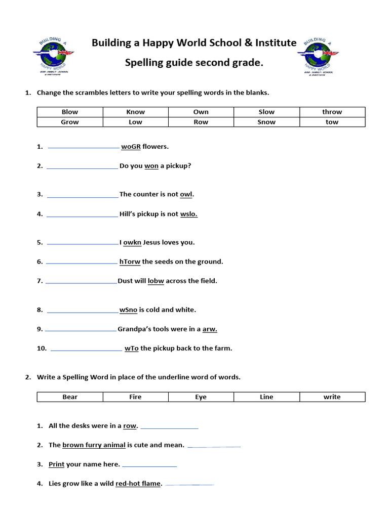 Spelling Study Guide | PDF