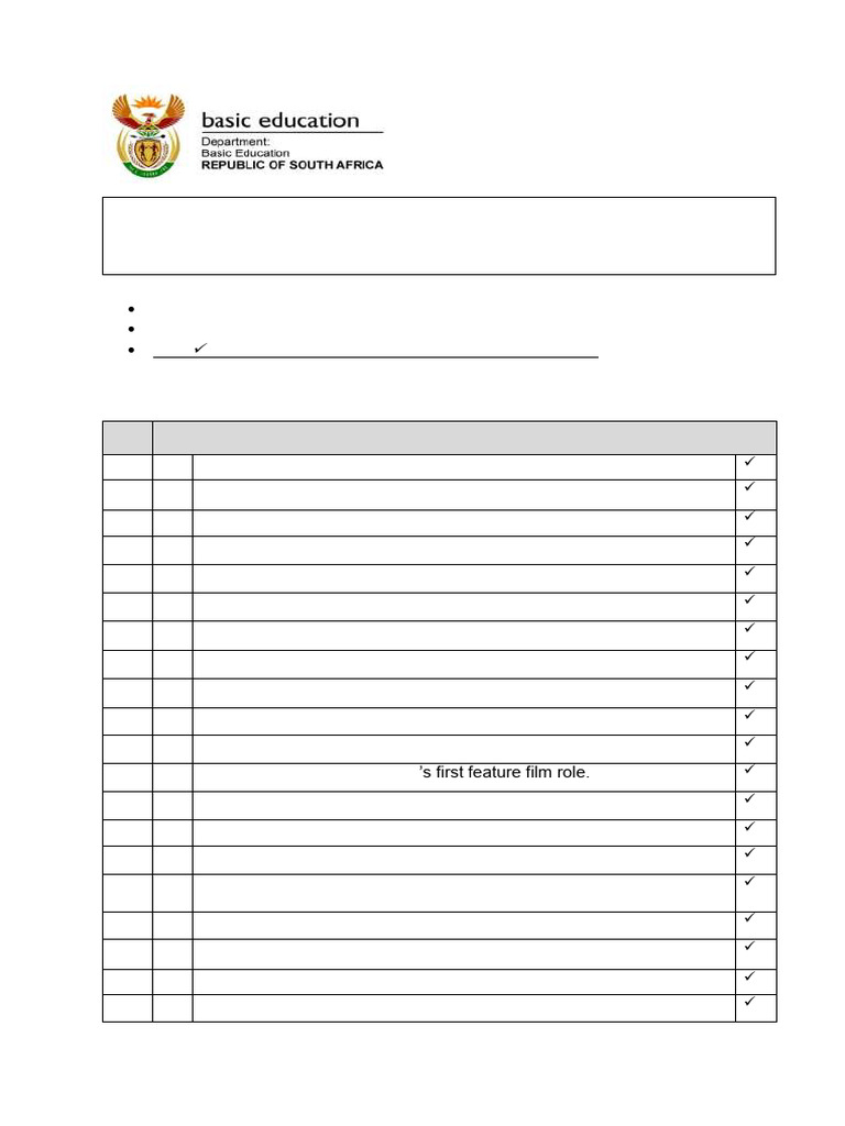 Grade 9 English HL Marking Guide | PDF | Emotions