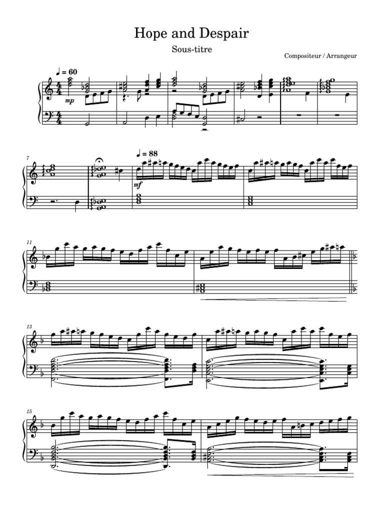 Hope and Despair | PDF