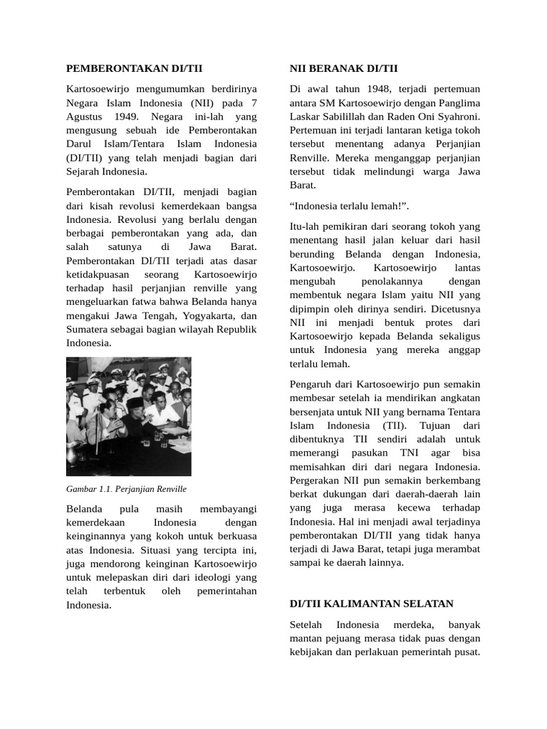 Pemberontakan Di-Tii | PDF