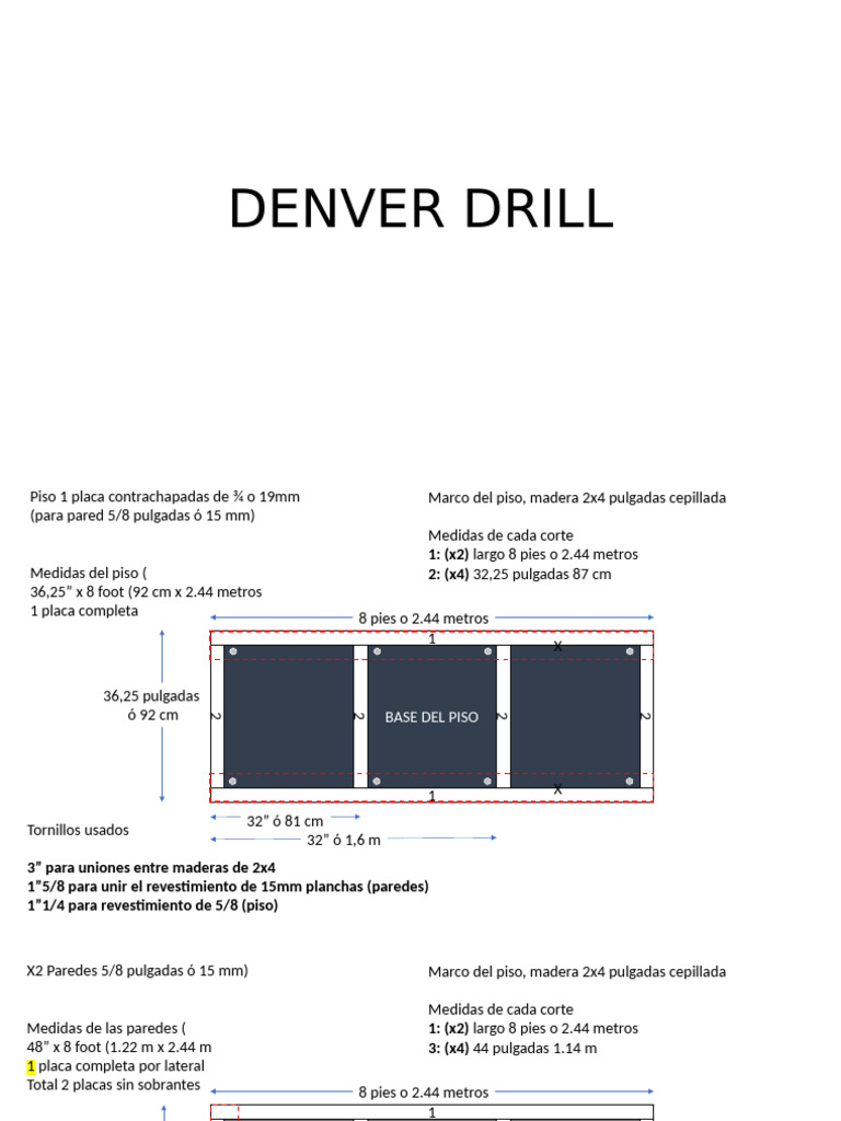 Denver Drill Bomba Lo Marcoleta | PDF