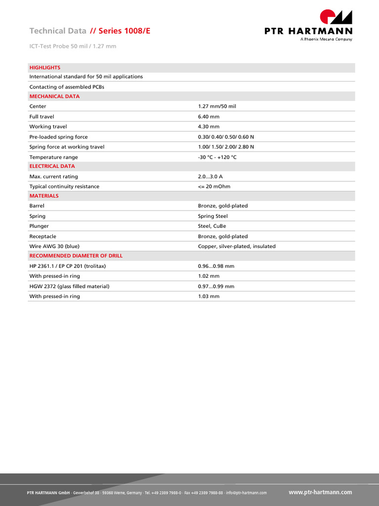 PTR_HARTMANN_Series_1008_E | PDF