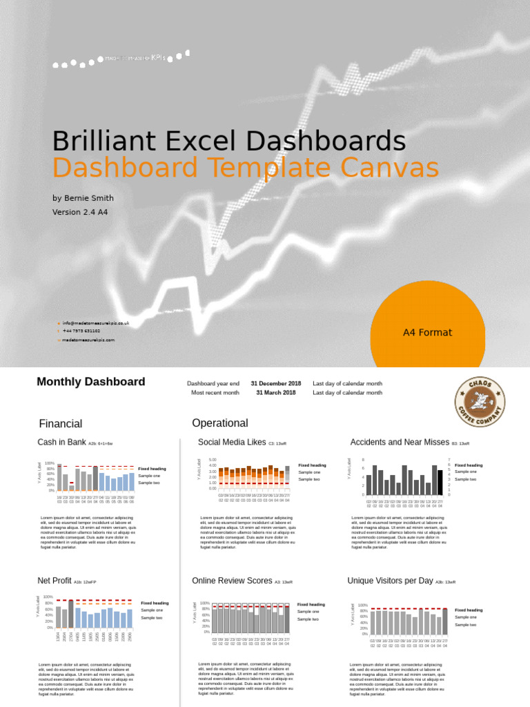 Prototyping A4 Canvas 2.4 Build Chaos Coffee Example | PDF