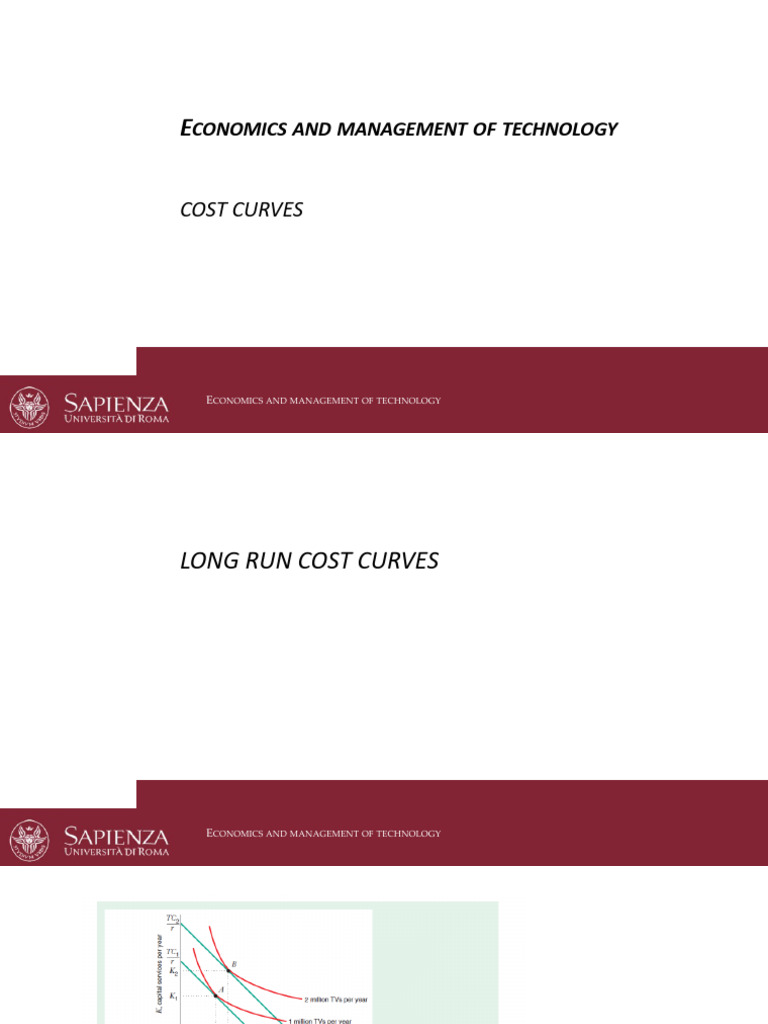 Cost Curves Sapienza | PDF