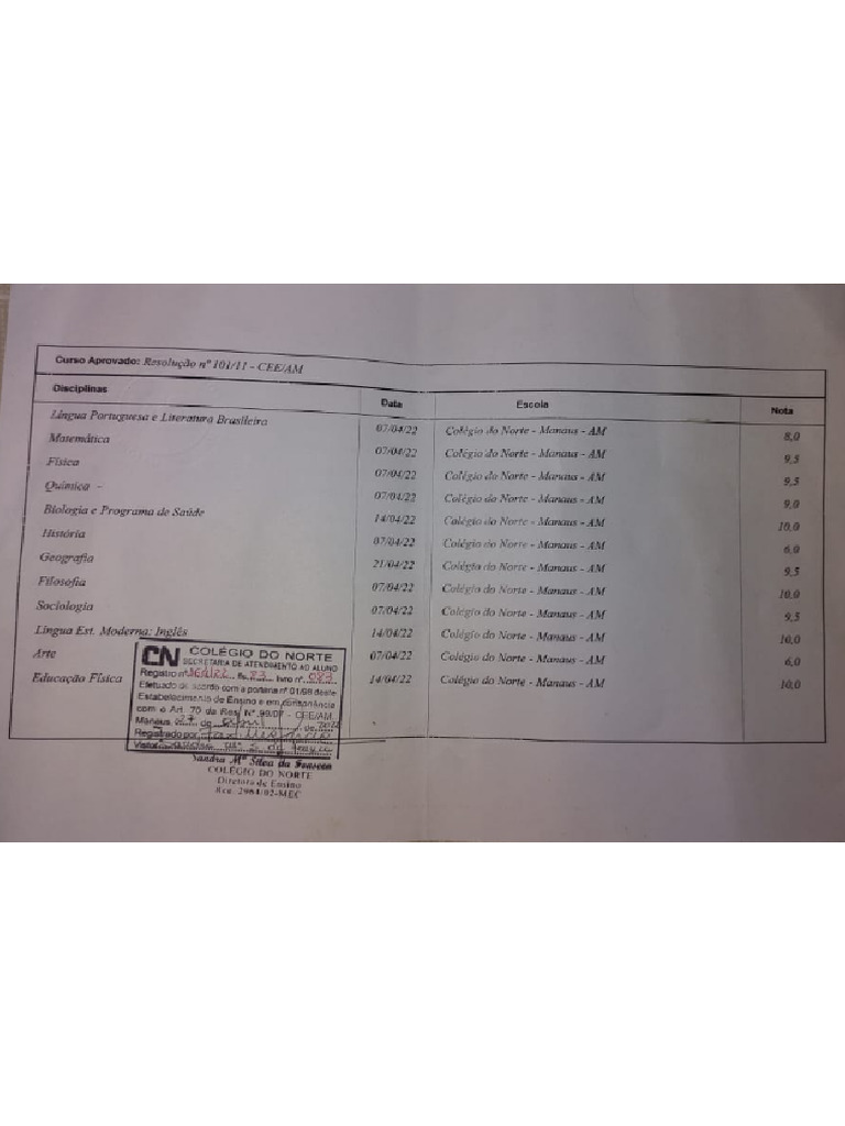 PDF Certificado e Histórico 2 | PDF