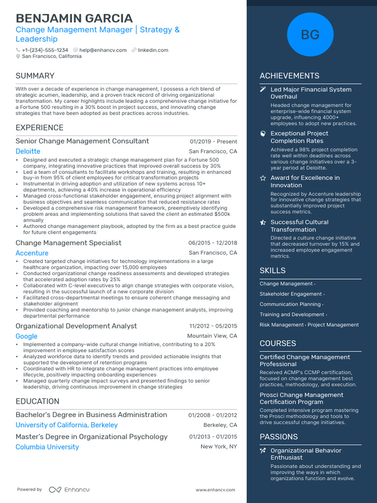 Benjamin Garcia Resume | PDF | Change Management | Self-Improvement Benjamin Garcia Resume | PDF | Change Management | Self-Improvement