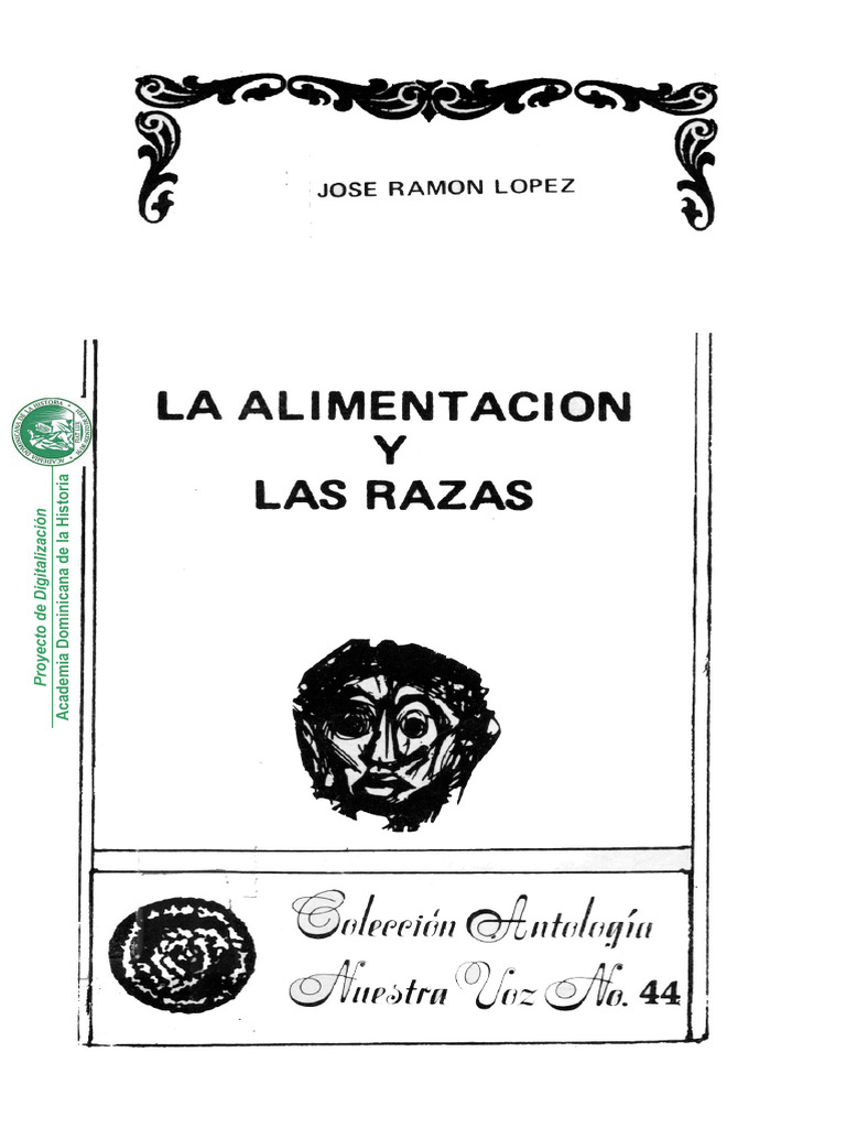 La Alimentación y Las Razas - José Ramón López | PDF | Alimentos