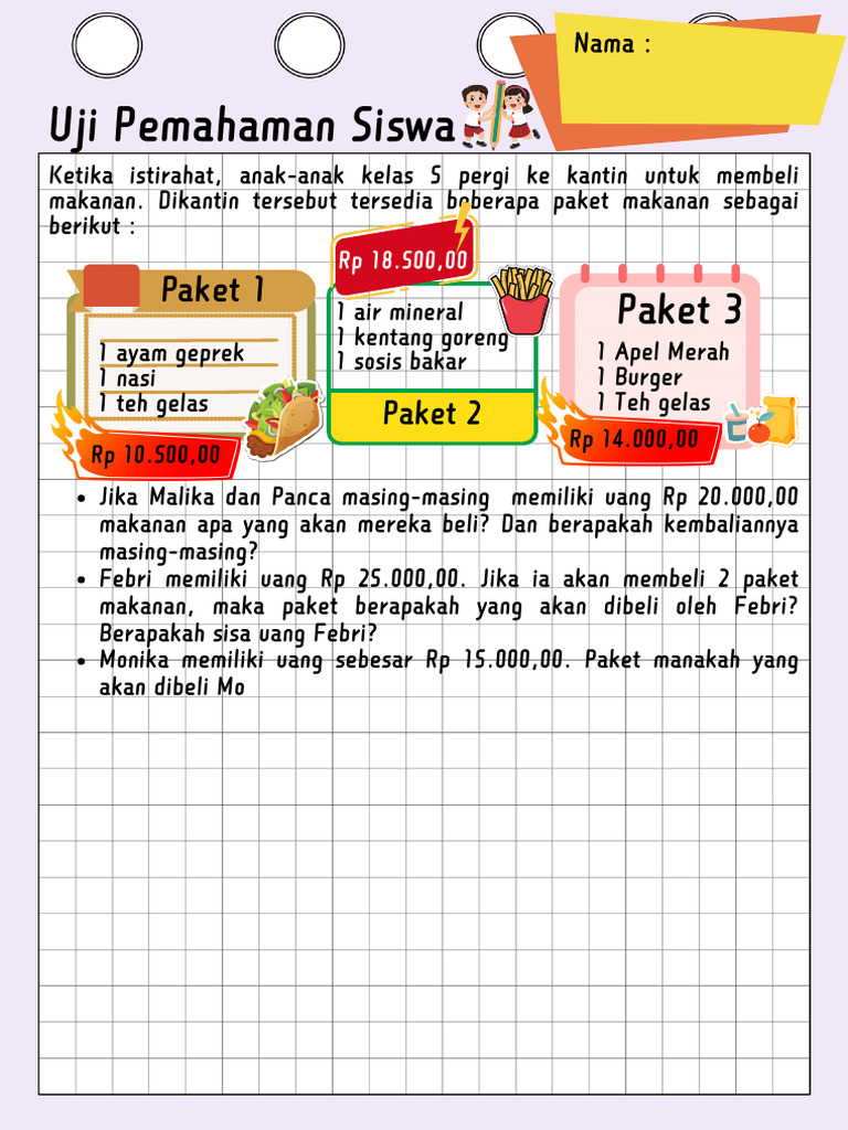 Student Schedule Worksheet in Colorful Pastels Bold Style | PDF