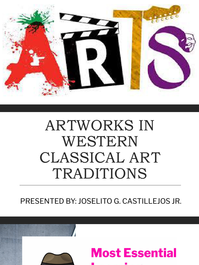ARTS- 3 WEEK ARTWORKS IN WESTERN CLASSICAL ART TRADITIONS.pptx | PDF
