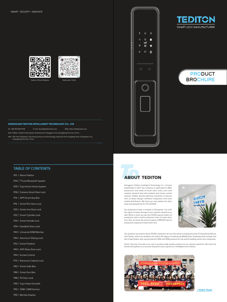 Tediton Catalog 2024 | PDF