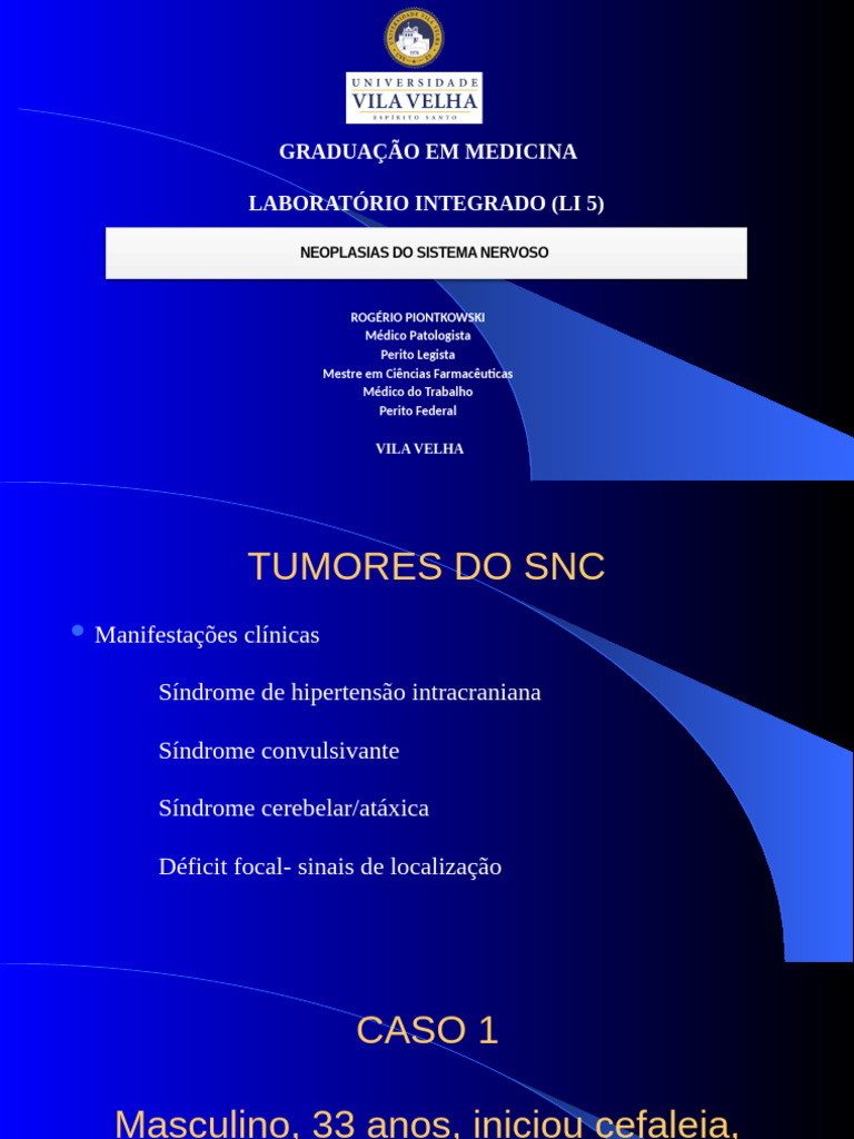 Neoplasia SNC 1 | PDF