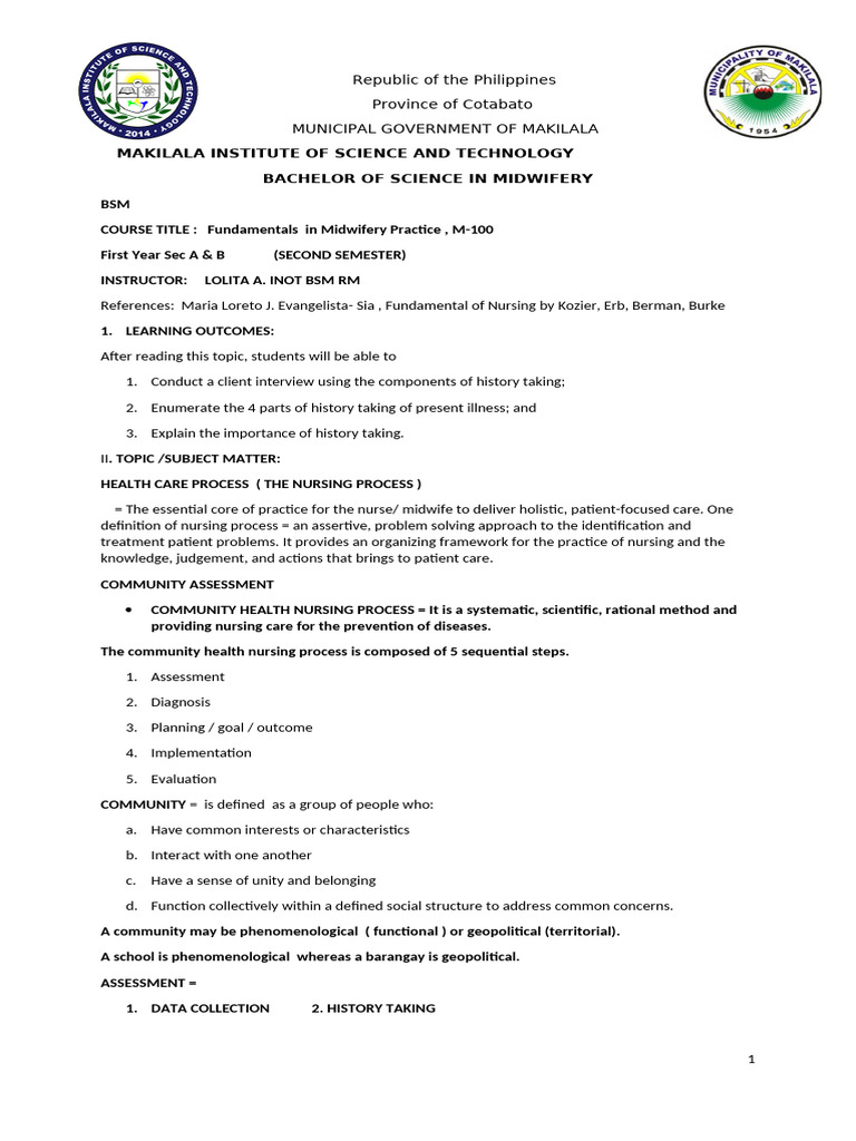 M-100-health-assessment-BSM_1-1 | PDF