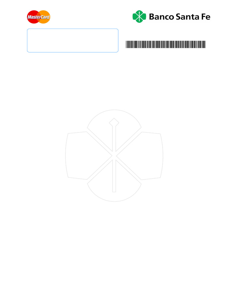 NBSF Resumen 20240829 - Tarjeta de Crédito - MasterCard | PDF