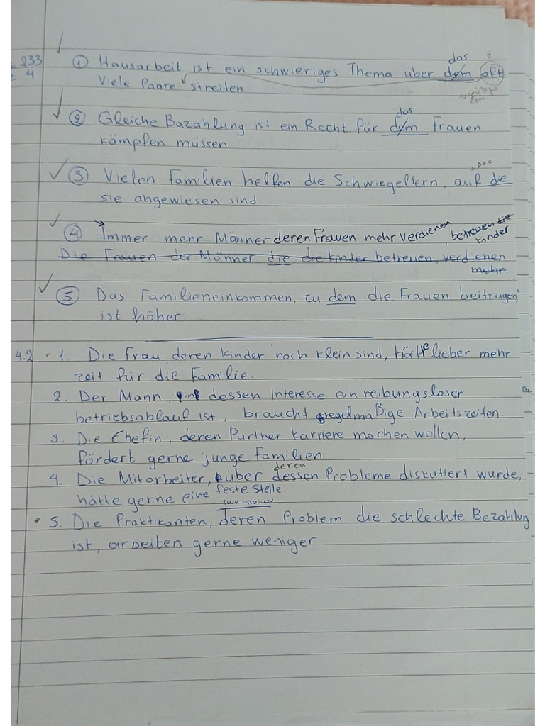 German Relative Clause and Clauses With Wenn | PDF