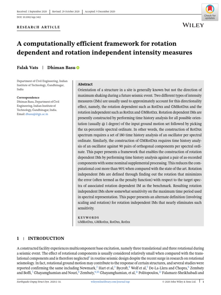 A Computationally Efficient Framework For Rotation Pdf