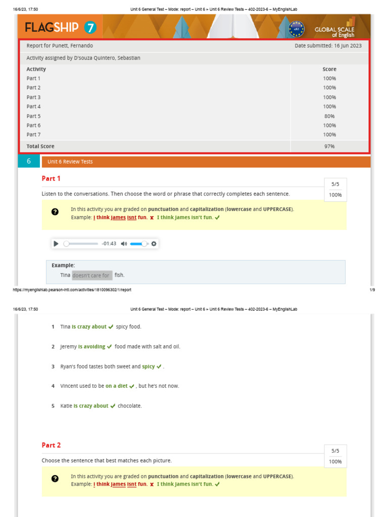 Unit 6 General Test - Mode - Report - Unit 6 - Unit 6 Review Tests ...