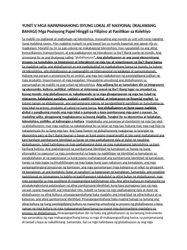 Yunit V Cut Module Konteks (2) 011345 | PDF