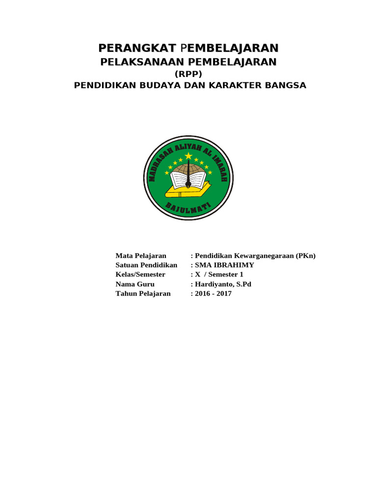RPP PKN Sma | PDF