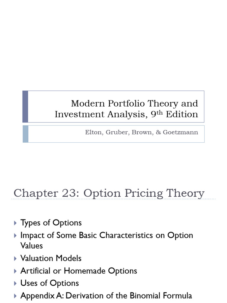 ch23 - Econ 442 - Updated April 4 | PDF