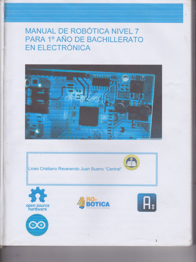 Manual Robotica Electronica Arduino | PDF