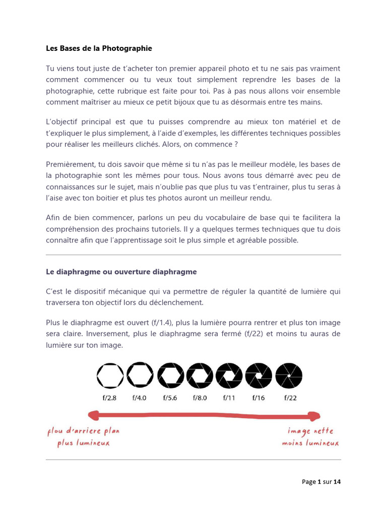 les bases | PDF