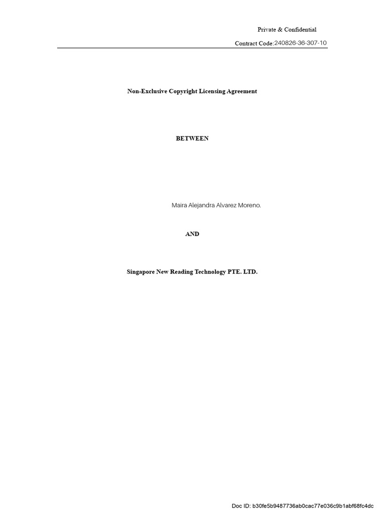 Davy Jones. 186661 NEX202405 | PDF | License | Breach Of Contract