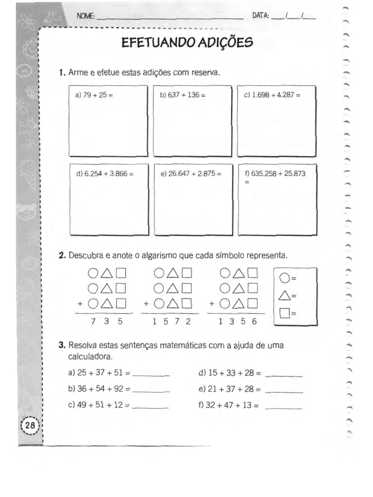 MATEMÁTICA 5° Ano - Atividades Na Sala de Aula | PDF