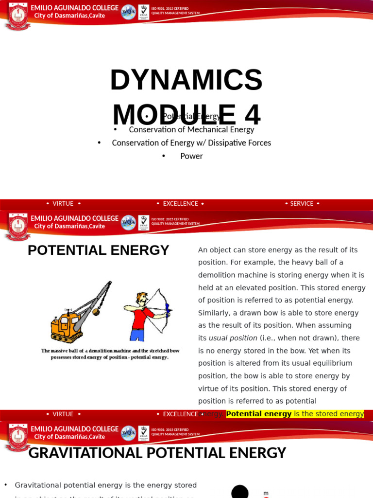 Dynamics Module 4 | PDF