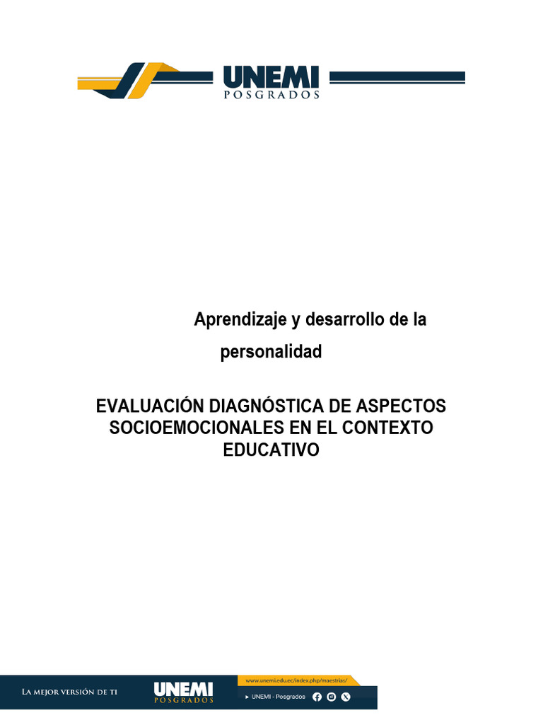 S2 - Tarea 2 Individual (Eva Socioemocional) - ARMV - ADP - AA 20p | PDF