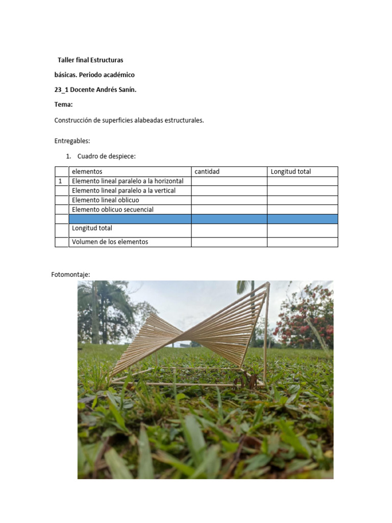 Taller Final Estructuras Básicas | PDF
