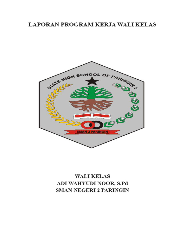 Laporan Program Kerja Wali Kelas | PDF