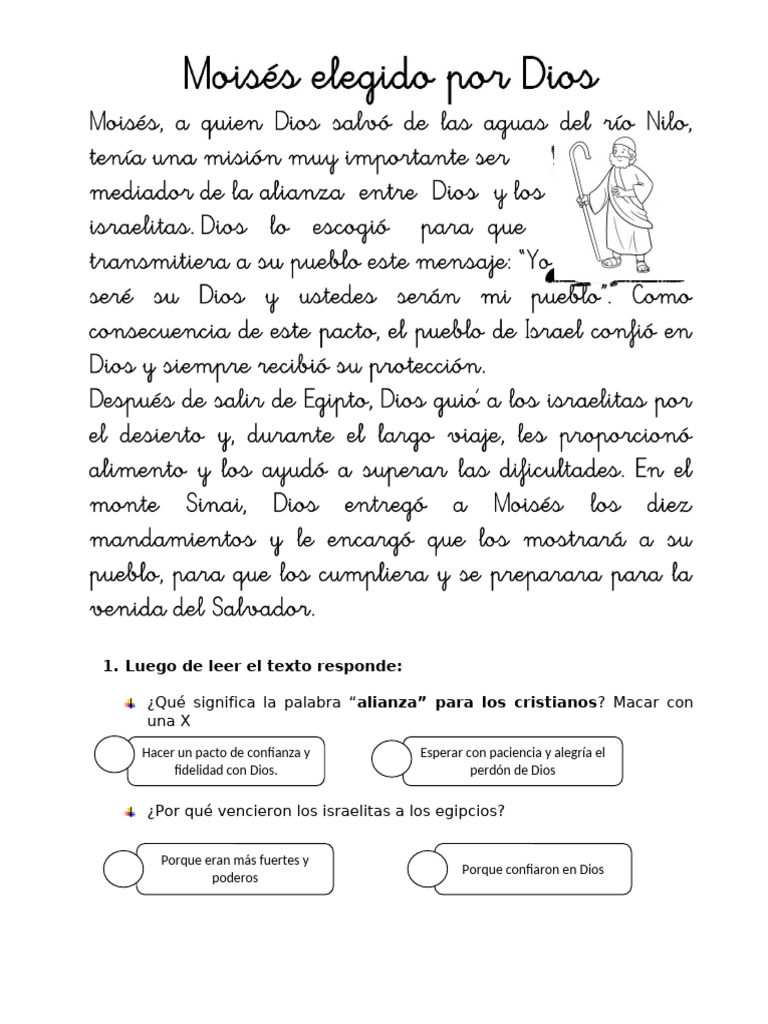 FICHA DIA 4 RELIGION | PDF