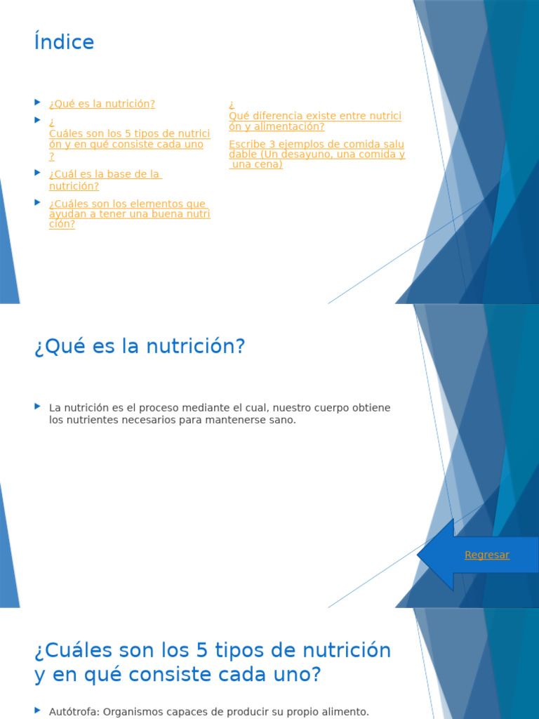 Proyecto de La Nutrición | PDF